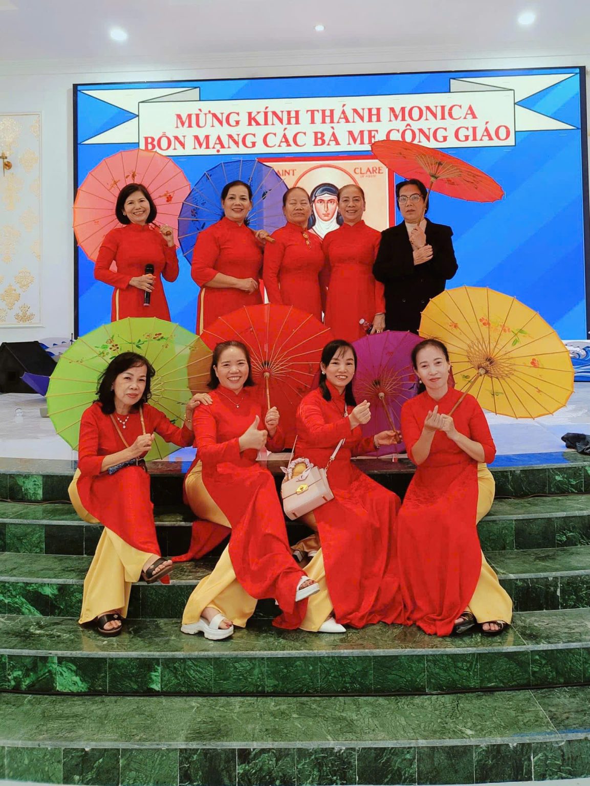 Lời Tri Ân Nhân Dịp Bổn Mạng Các Bà Mẹ Công Giáo Và Ca Đoàn Monica Giáo ...